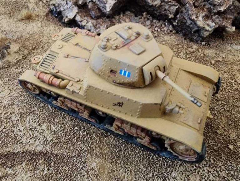Carro Amato M13/40 Medium Tank - Askari Miniatures